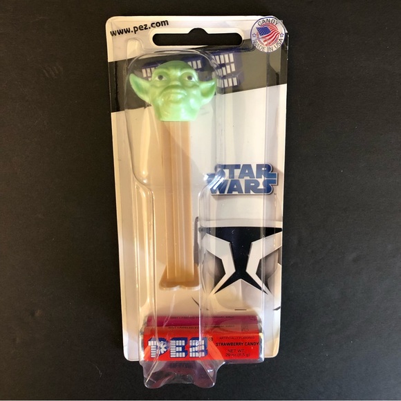 Star Wars | Other | Rare Star Wars Yoda Pez Dispenser New In Original ...